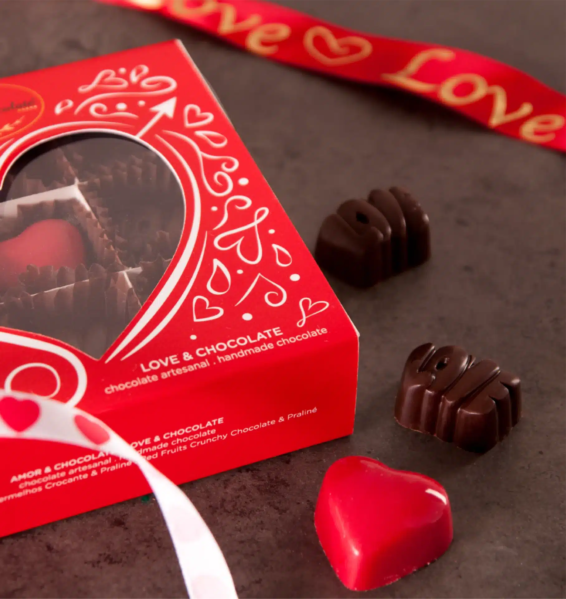 AMOR & CHOCOLATE – 9 BOMBONS – Chocolate Boutique Portugal